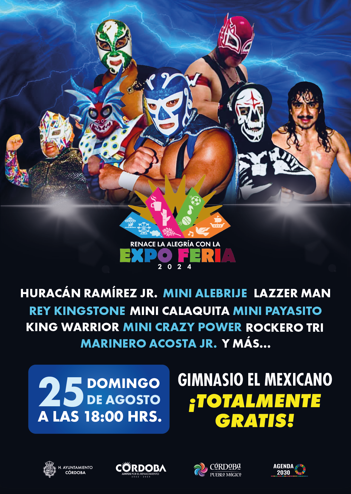 Función de Lucha Libre AAA | H. Ayuntamiento de Córdoba, Veracruz